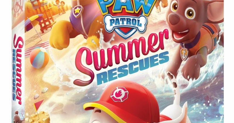 PAW PATROL: SUMMER RESCUES Available on @NickelodeonDVD May 1, 2018