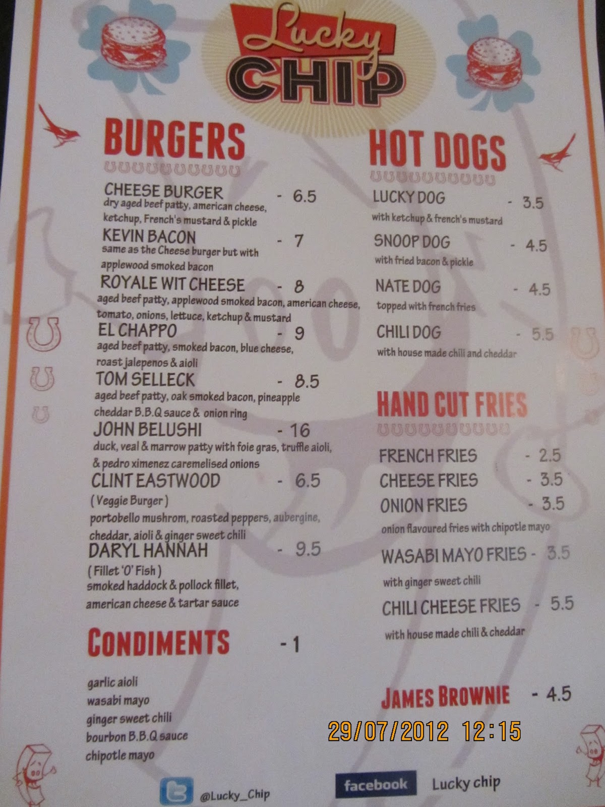 What Carrie Thinks: Best Burger: Lucky Chip at The Sebright Arms