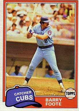 80's Cubs Cards: 1981 Topps Chicago Cubs Checklist