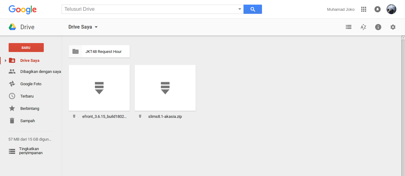 Muhamad Joko Rahayu: Pengertian & Fitur-Fitur Google Drive