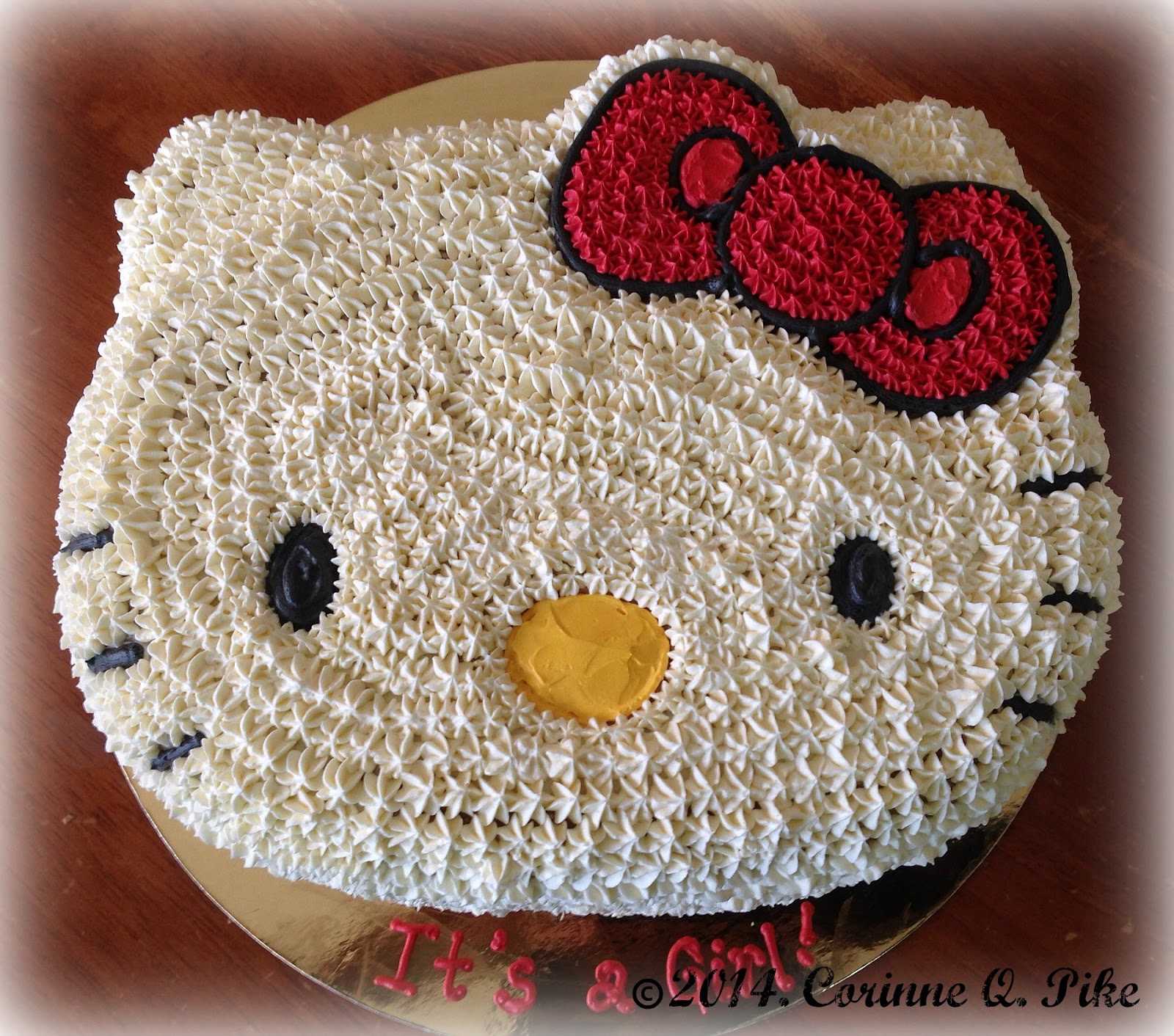 Heart of Mary: Hello Kitty cake
