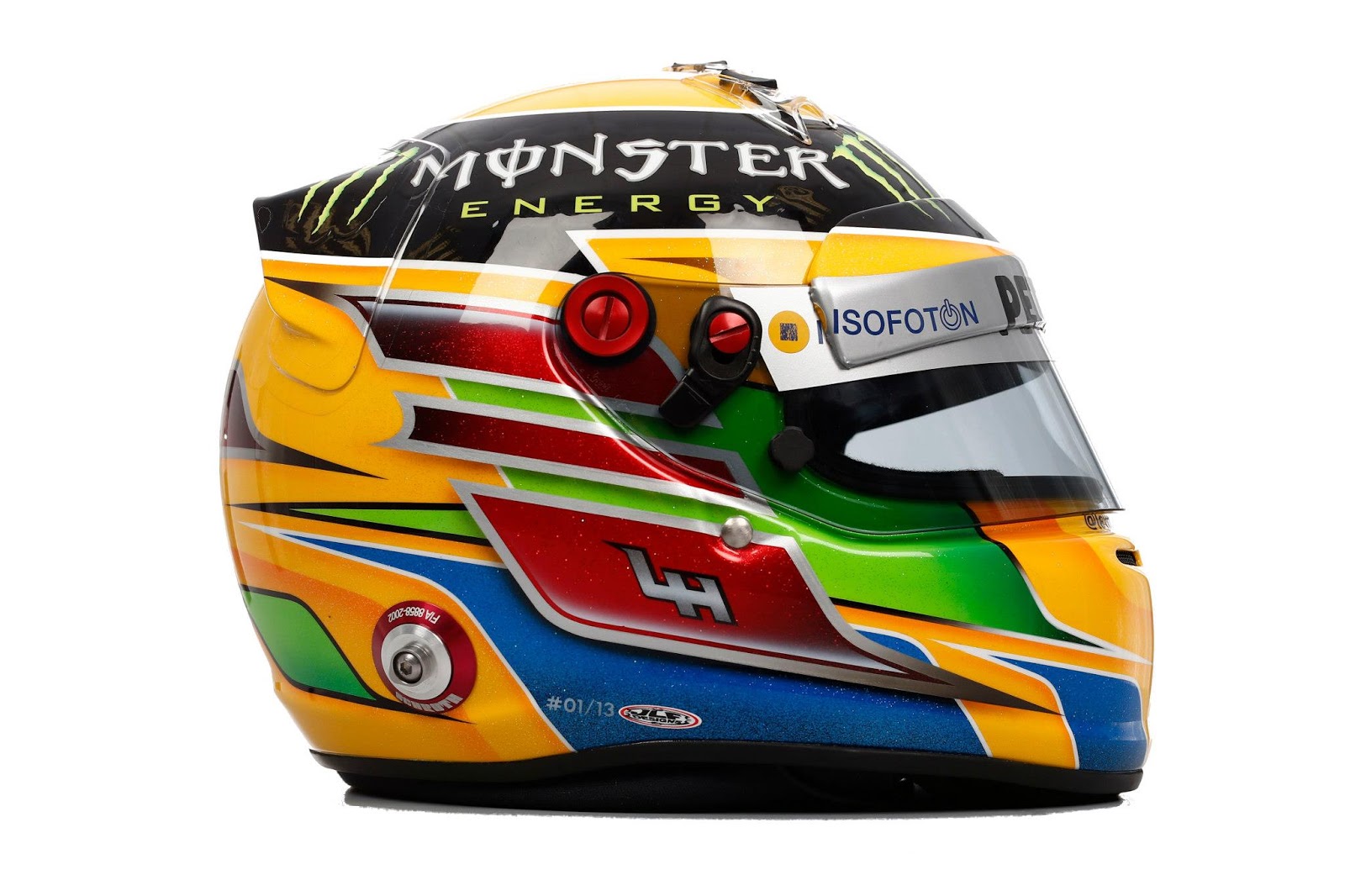 Racing Helmets Garage: Arai GP-6 L.Hamilton 2013 by JLF Designs