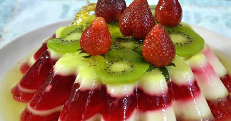 postre 2 gelatinas