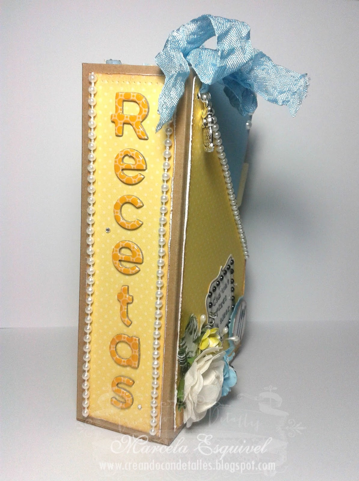 Creando Con Detalles: Mini Archivador de Recetas