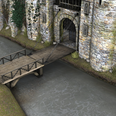 Drawbridge - definition and meaning with pictures | Picture Dictionary ...