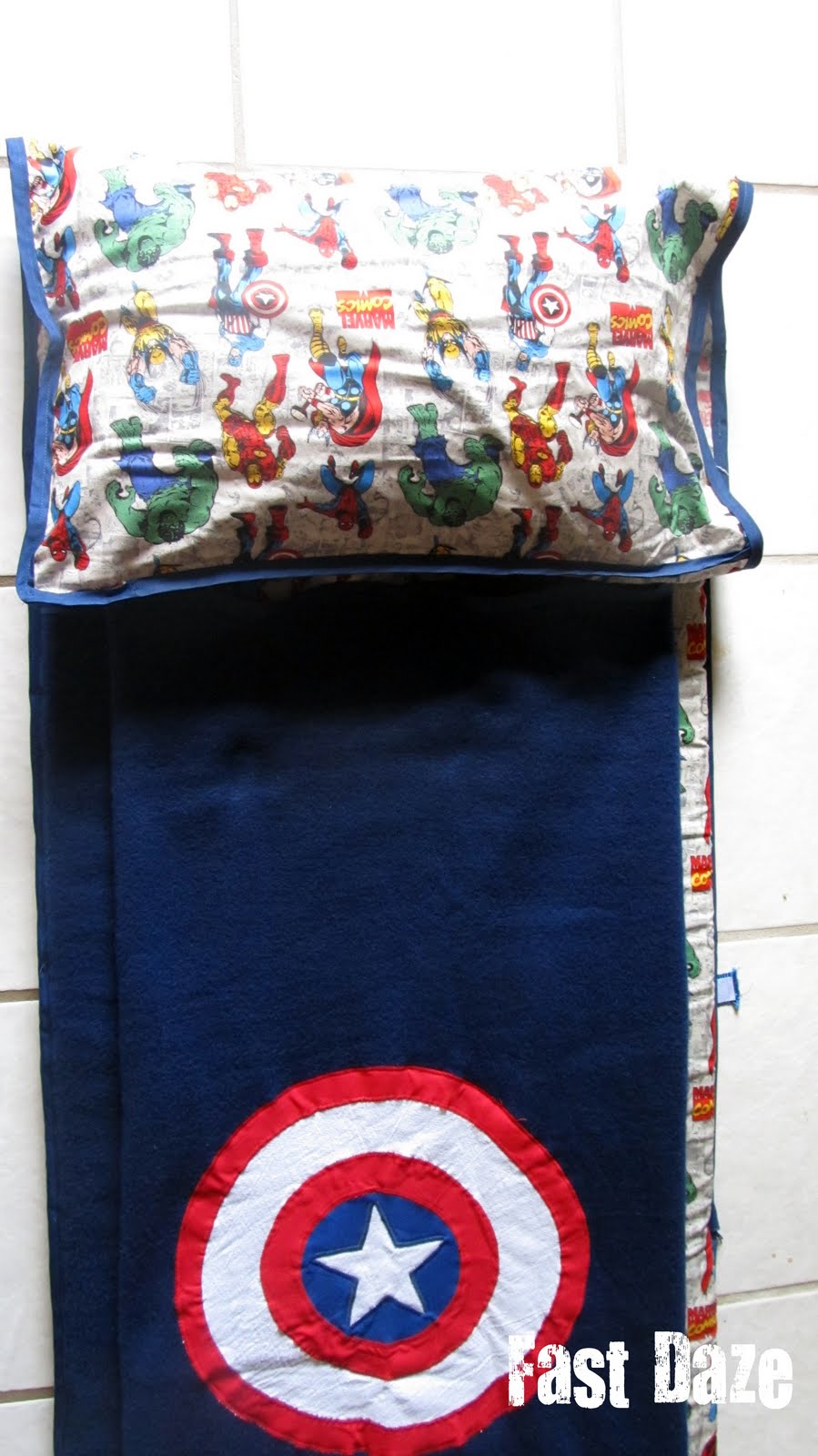 Fast Daze: Superhero Nap Mat