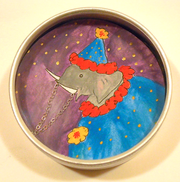 An Elephant a Day: Elephant No. 355: Chain-Face Puzzle