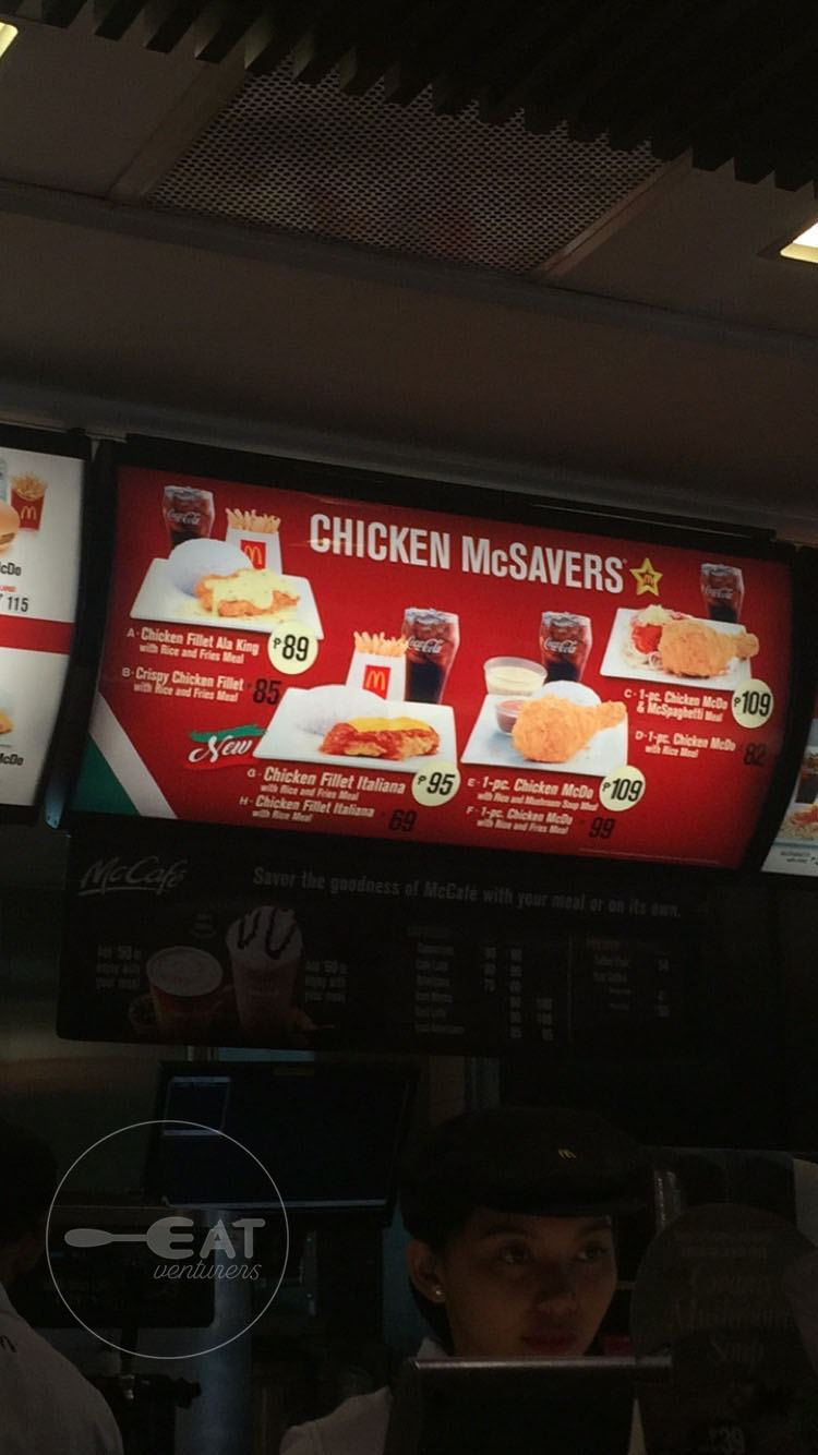 What's new on the menu of McDo?