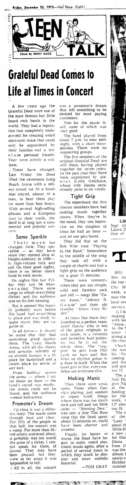 Grateful Seconds: The Brief History of Dark Star>Morning Dew