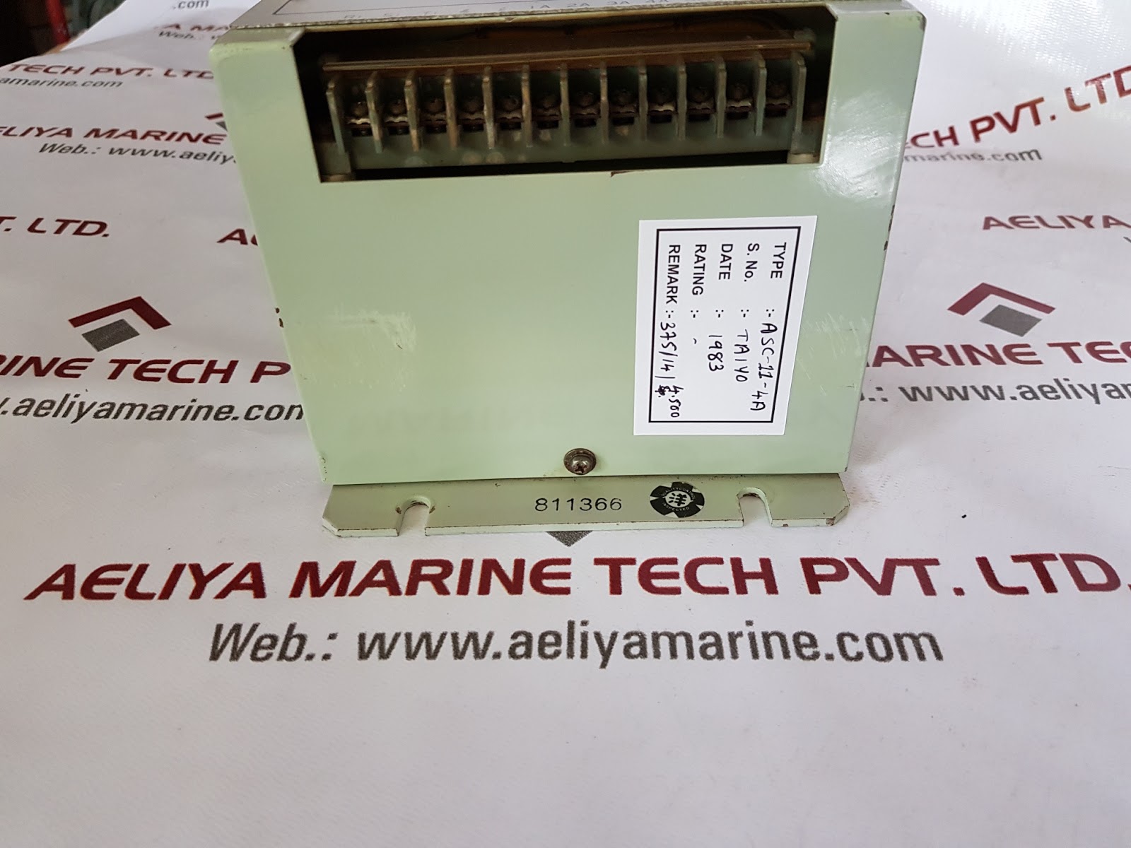 TAIYO ASC -11-4A AUTOMATIC VOLTAGE REGULATOR - Aeliya Marine