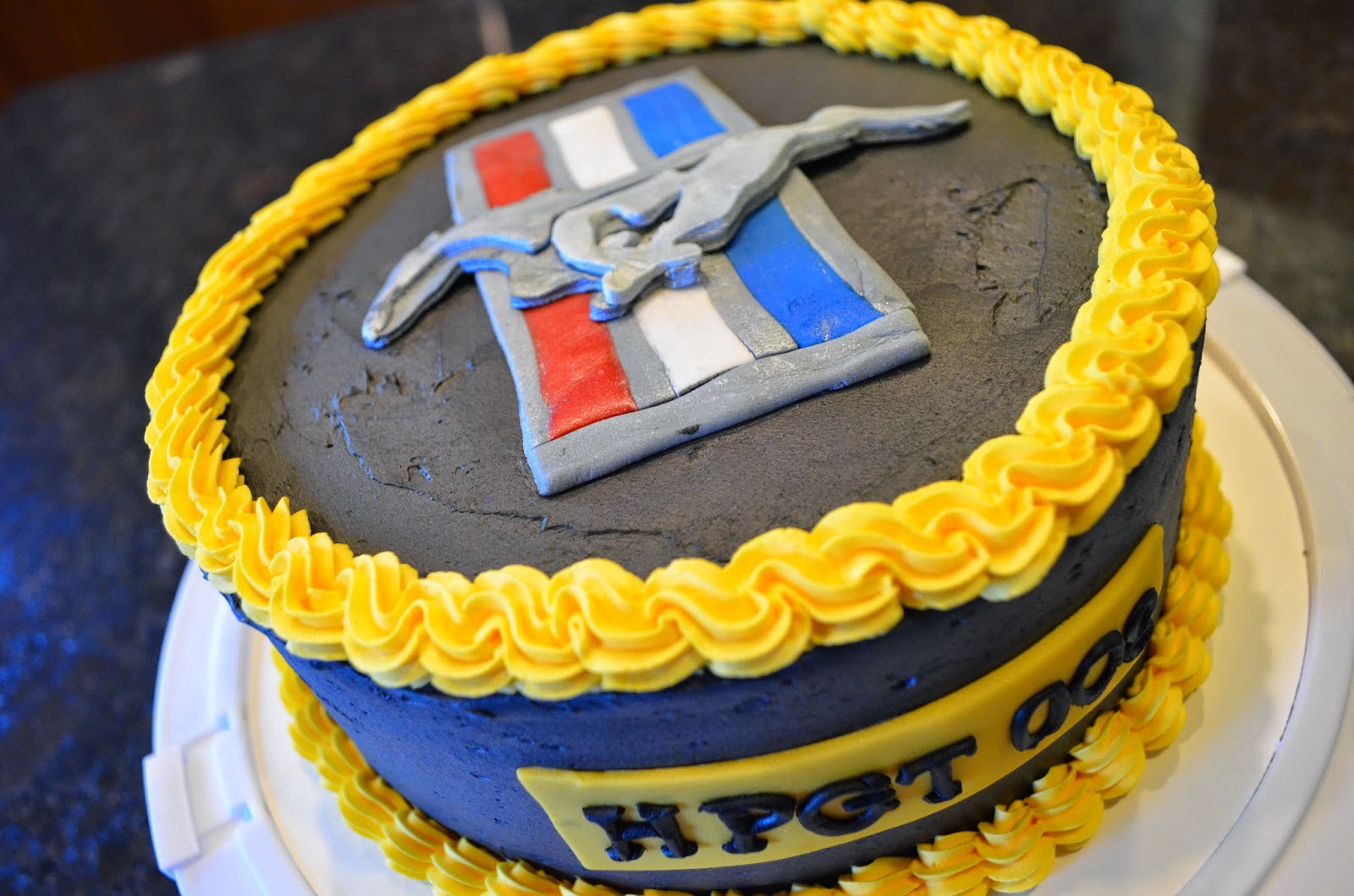 Cake Mama: John's Mustang