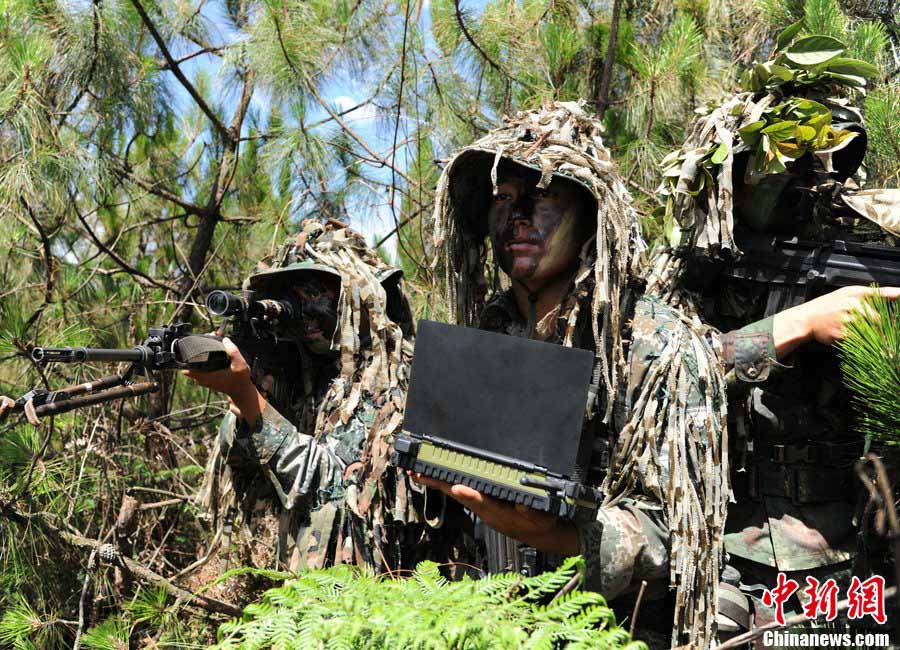 Photos of the day Chinese Snipers of the People's Liberation Army (PLA ...