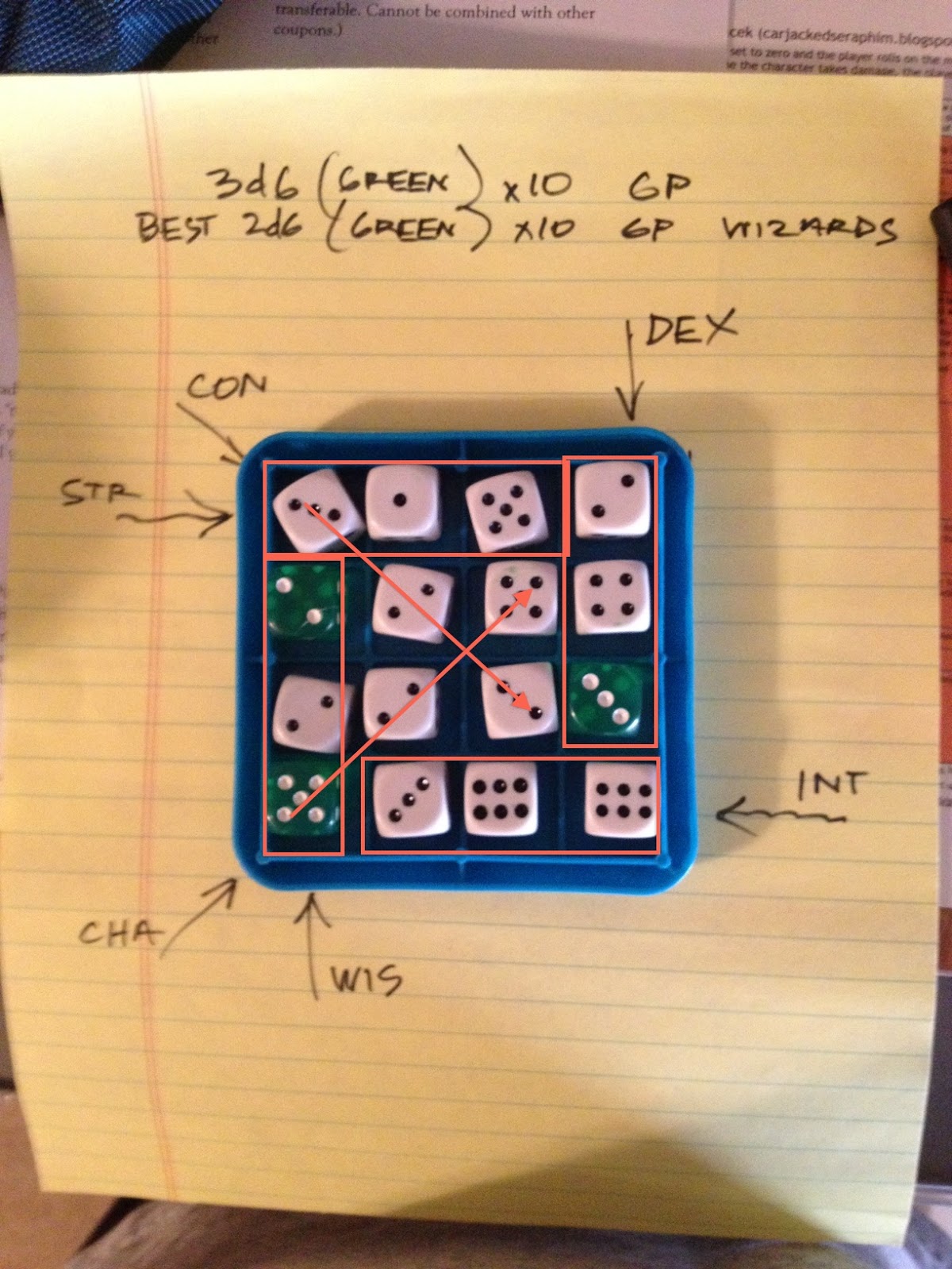 Carjacked Seraphim: Boggle Character Generation