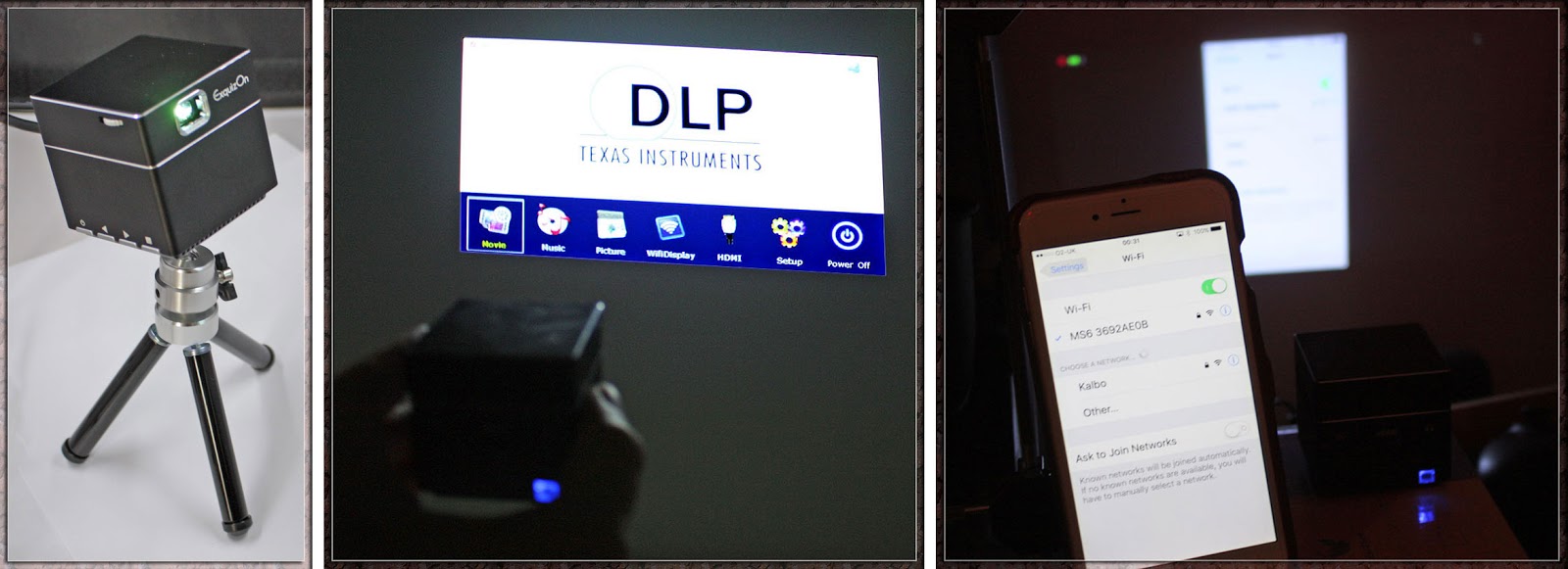 ExquizOn S6 Pocket Cube DLP Smart Video Projector Review ~ Independent ...