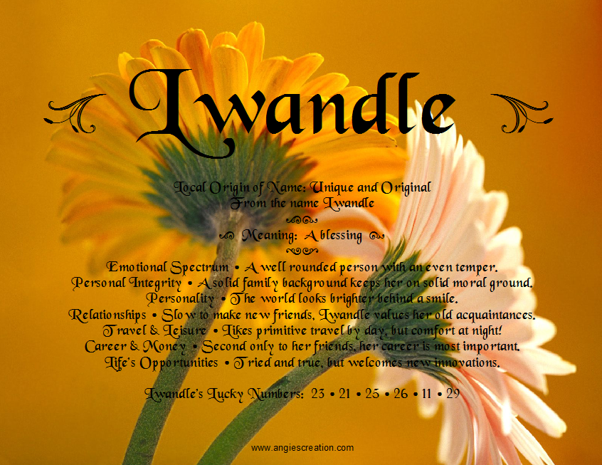 Lwandle | Unique Names