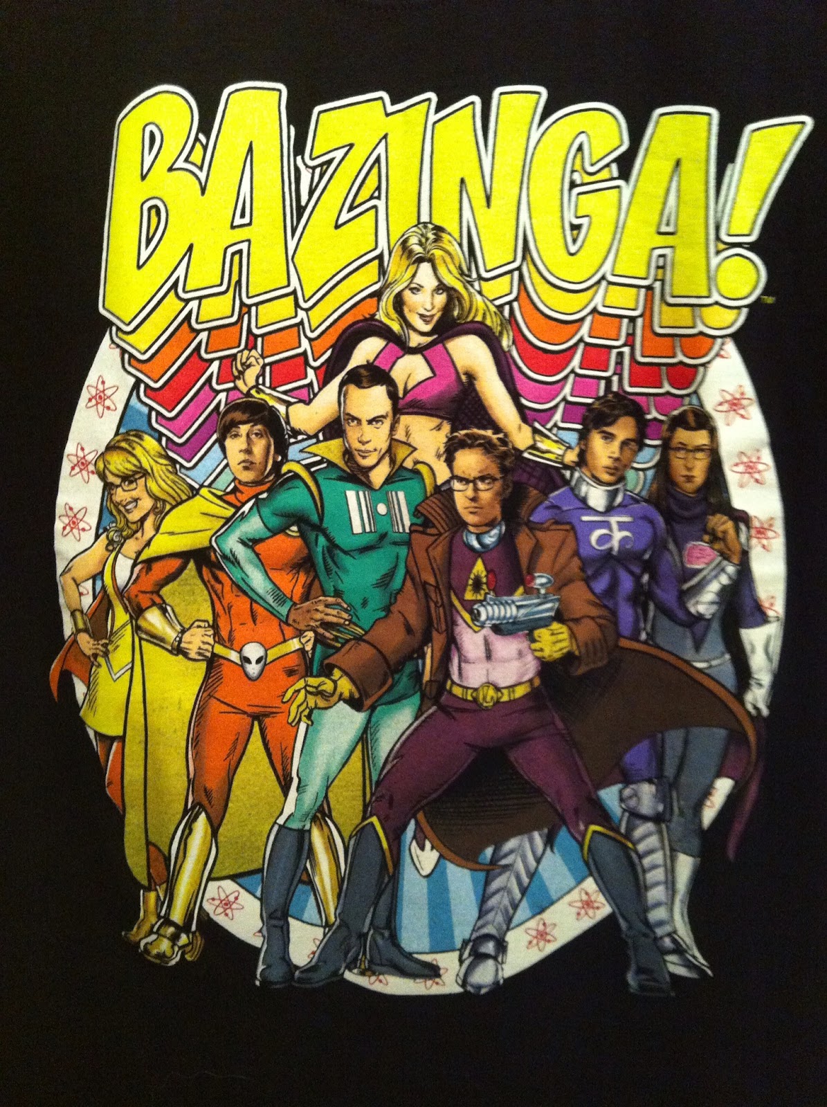 155 Postcards: Bazinga!
