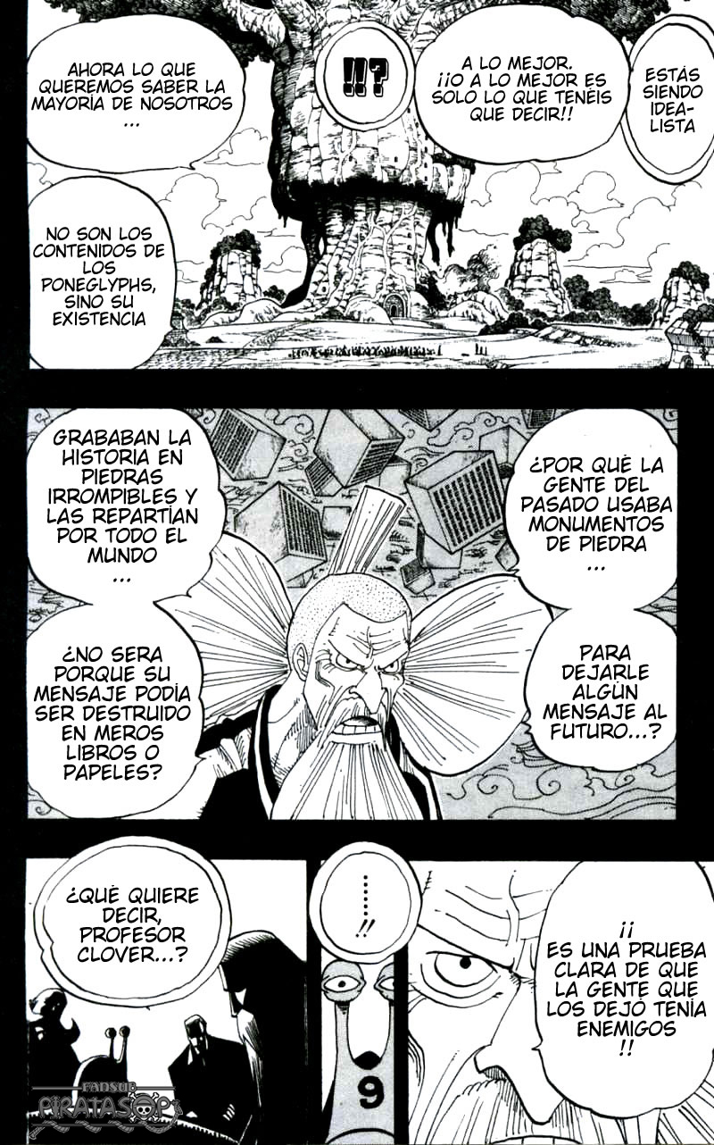 One Piece Manga Capitulo 395. Ohara vs Gobierno Mundial ~ ParaisoGrandLine