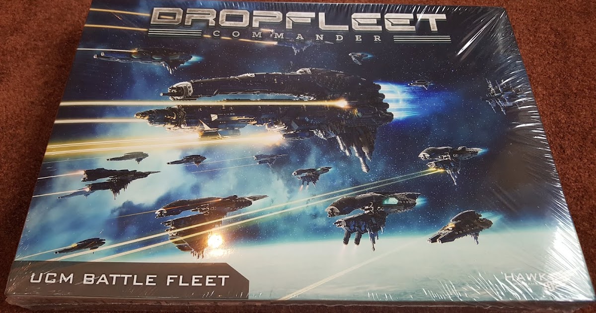 House of Zoxe: Unboxing: Dropfleet Commander UCM Battlefleet Box