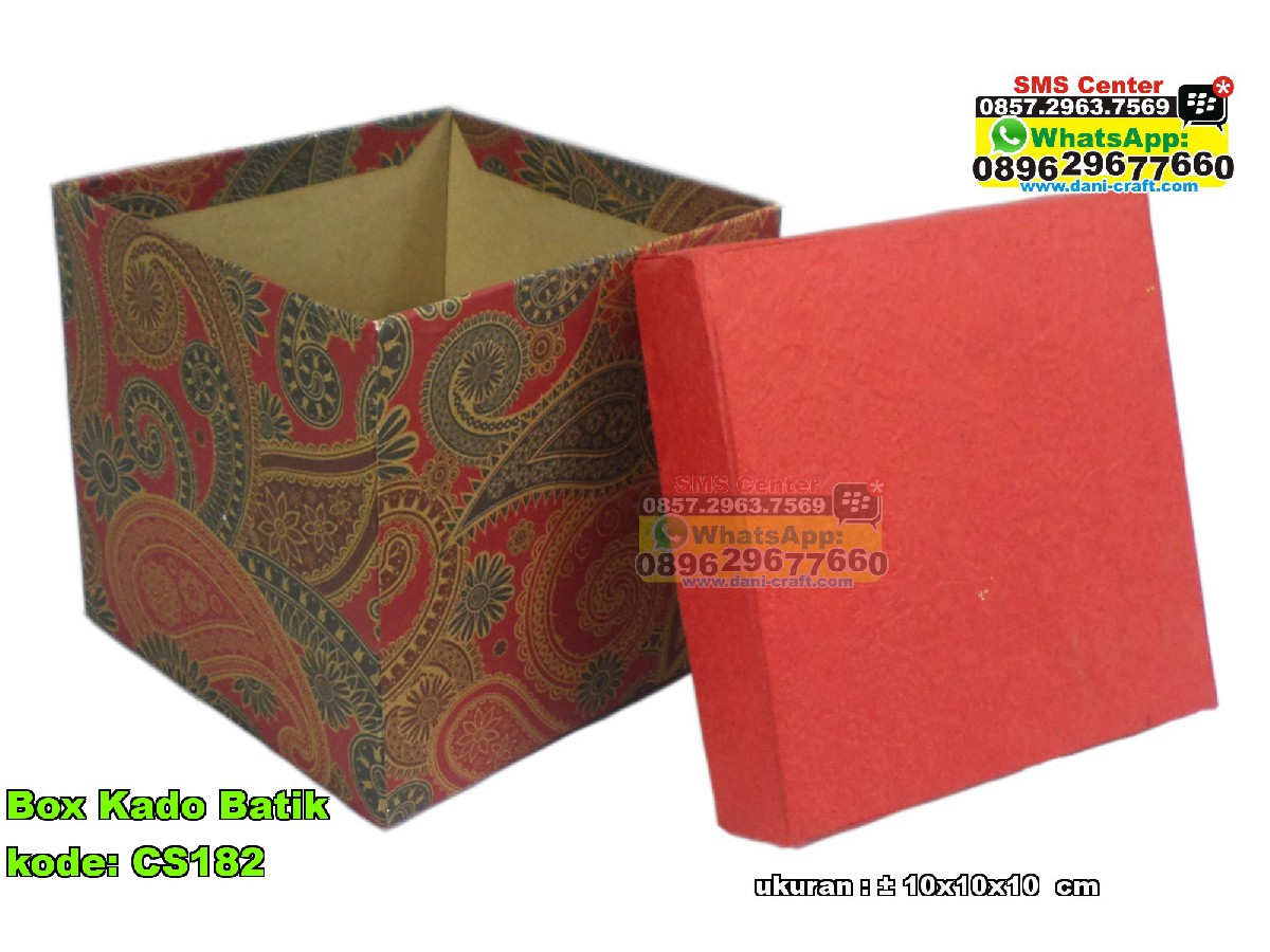 Box Kado Batik | Souvenir Pernikahan