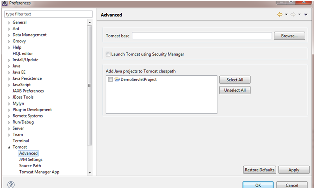 The Java And Alfresco World Integrating Tomcat Plug In With Eclipse [debug Web Applications