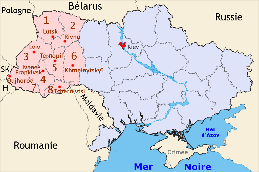 Herald Dick Magazine: Ukraine : ses divisions administratives, ses ...