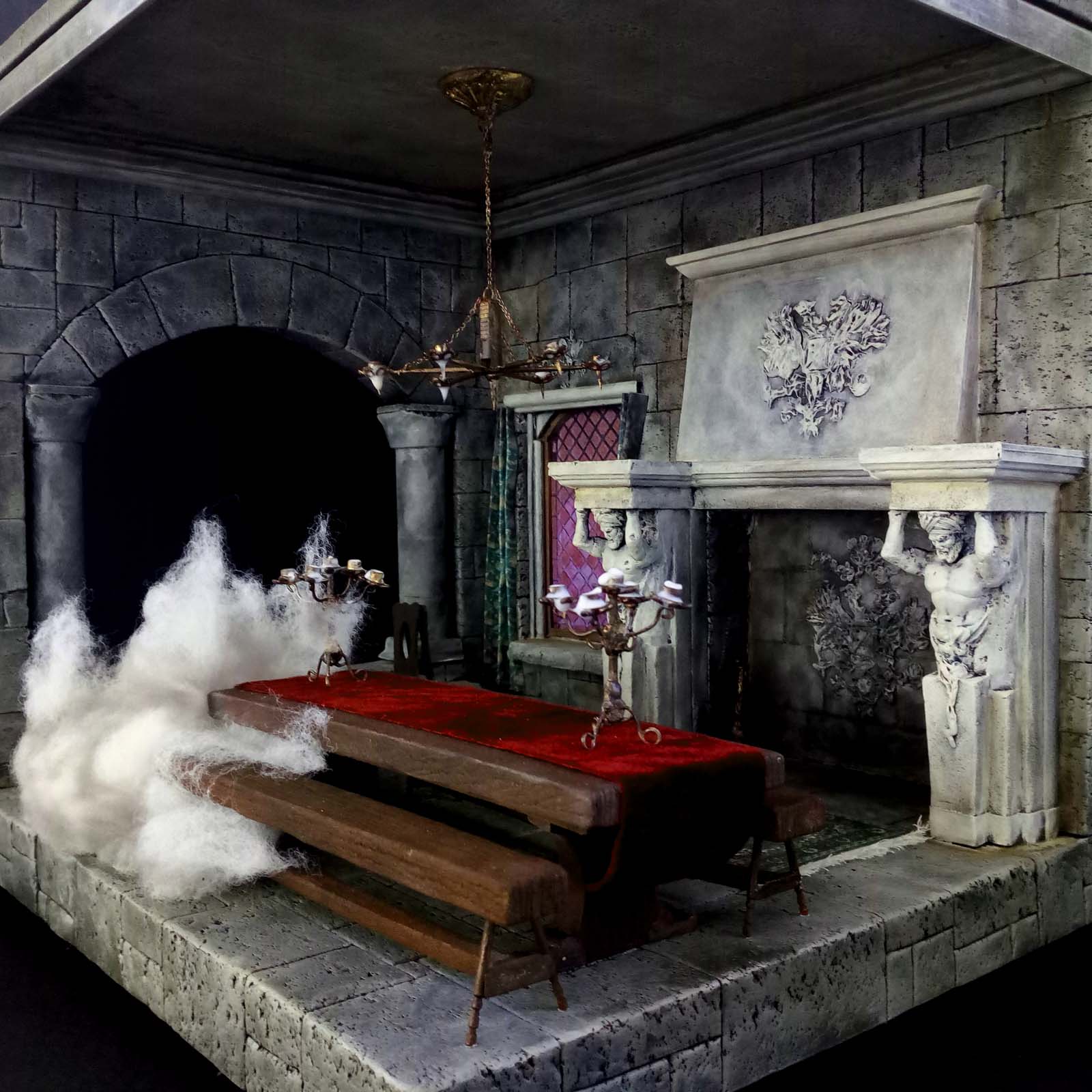 JHmodelator: DIORAMA SALA CASTILLO. INDIANA JONES Y LA ULTIMA CRUZADA ...