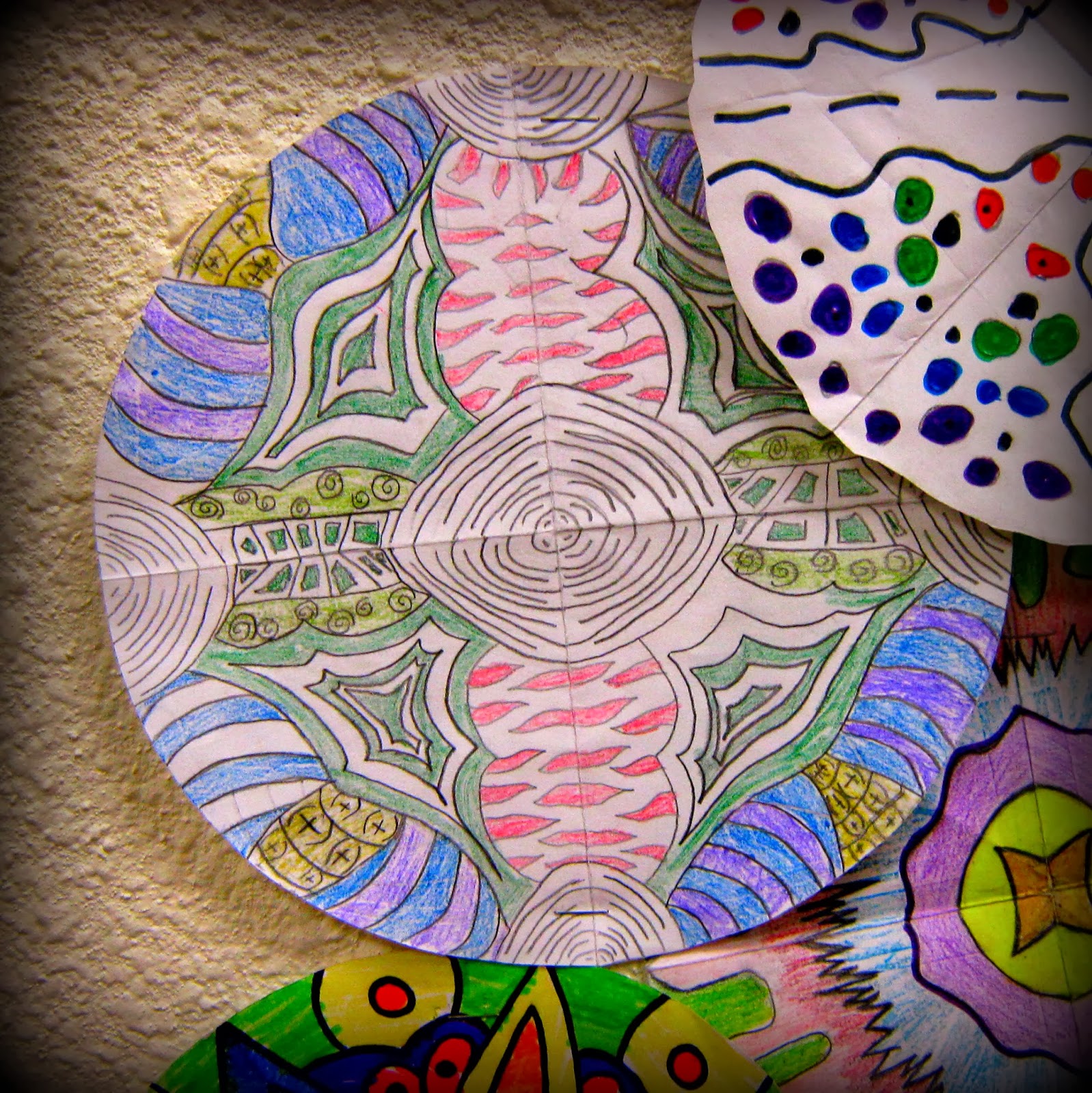 Art in the Middle...school: Radial Designs...
