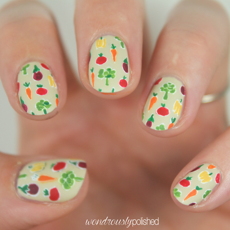 Wondrously Polished: The Digital Dozen does Food - Day 1: Veggies