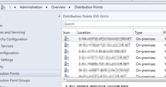 Franck RICHARD's Blog: SCCM - Distribution Point Console Performance ...