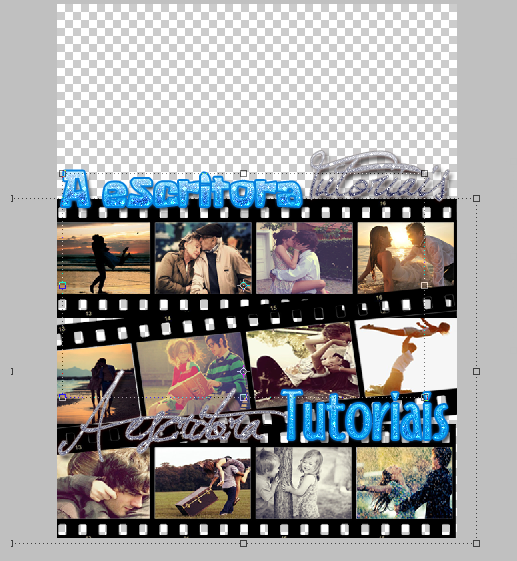 Tutorial Banner com gif - A Escritora Sonhadora