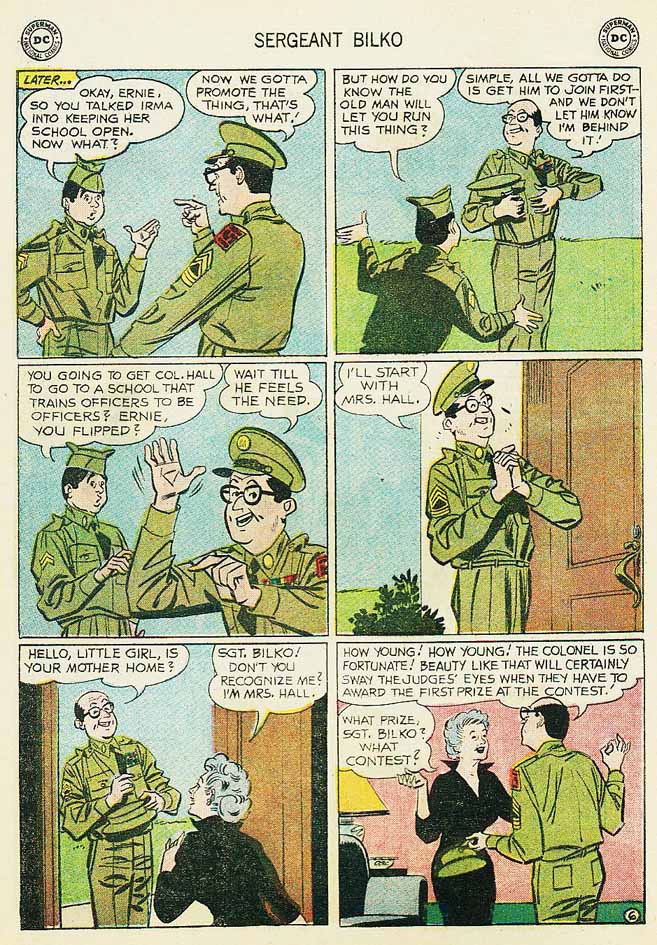 Last of the Spinner Rack Junkies: Sgt. Bilko Comics by Bob Oksner