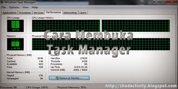 Cara Membuka Task Manager Yang Disabled | ShadActivity