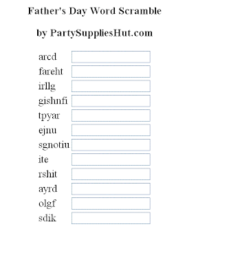 Father's Day Activities and Printables : Let's Celebrate!