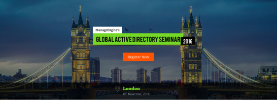 ManageEngine's Global Active Directory Seminar Comes to London ...
