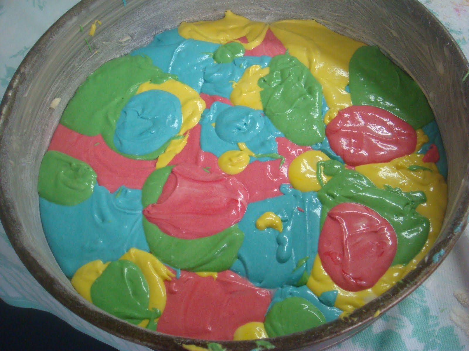 RECEITA: BOLO COLORIDO | Diário De Bolso