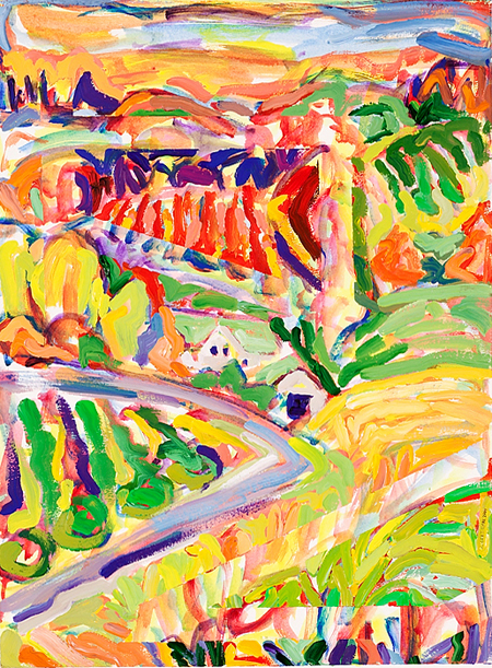 kensington bliss: Expressionist Artist Brenda Clark, Suttons Bay Art ...