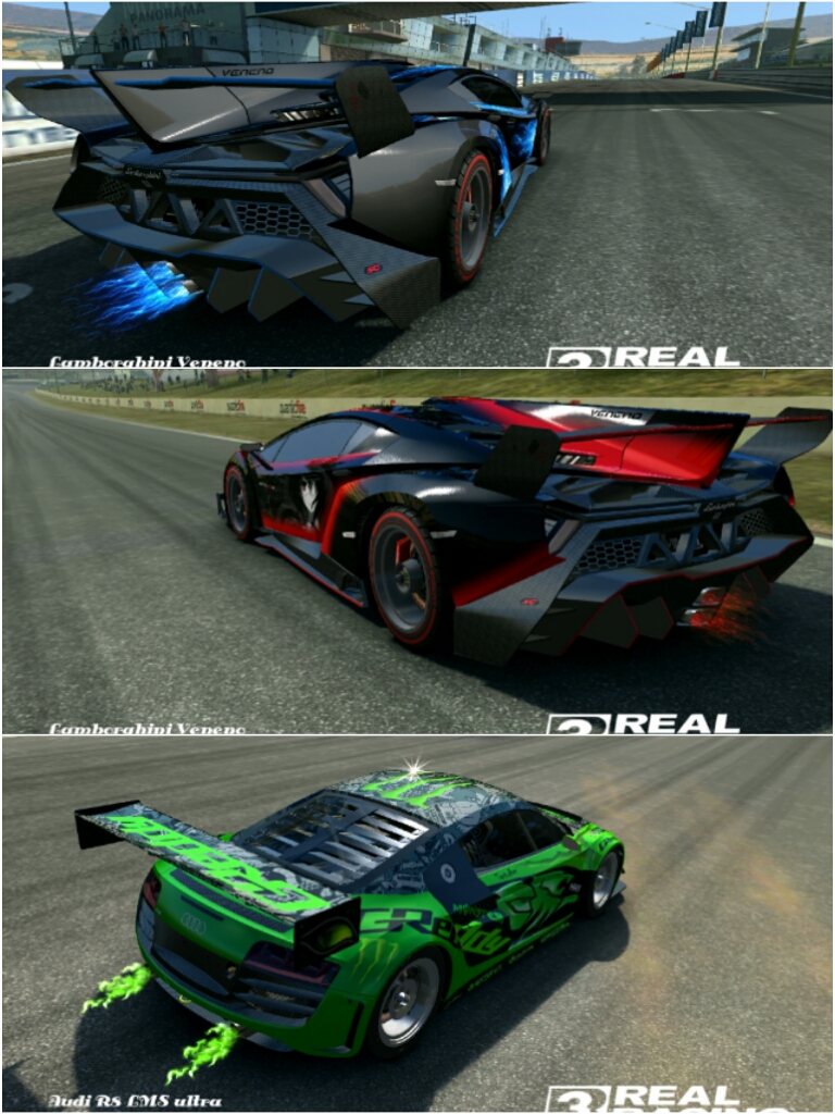 Real Racing 3 Custom Cars