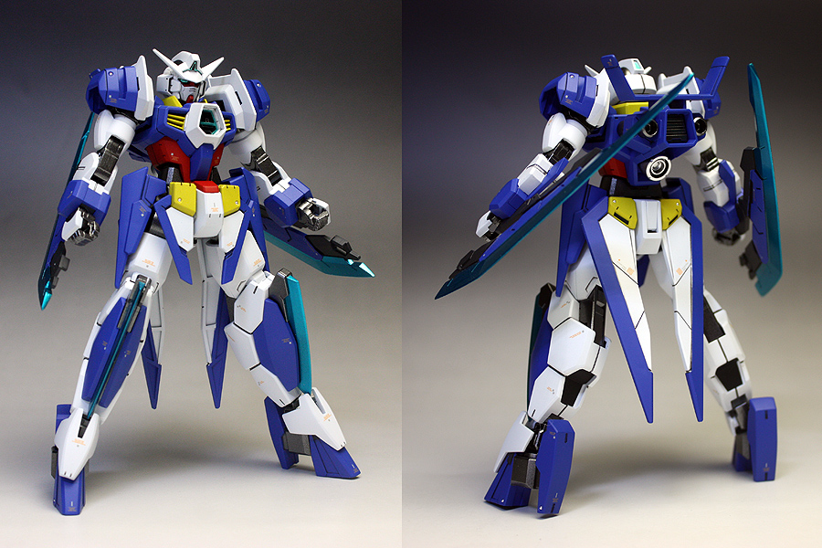 HG 1/144 Gundam AGE-1R Razor painted build by zgmf_xg
