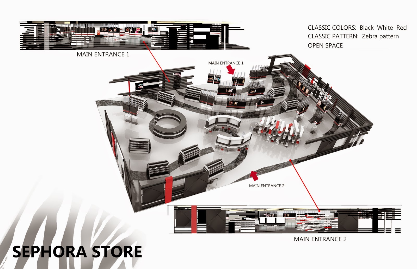 Sephora Floor Plan