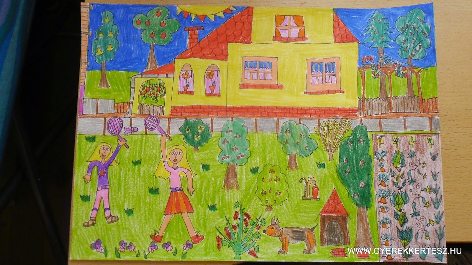 SZAMÓCA Kiskertész: A Fenntartható városi kert rajzpályázatra ...