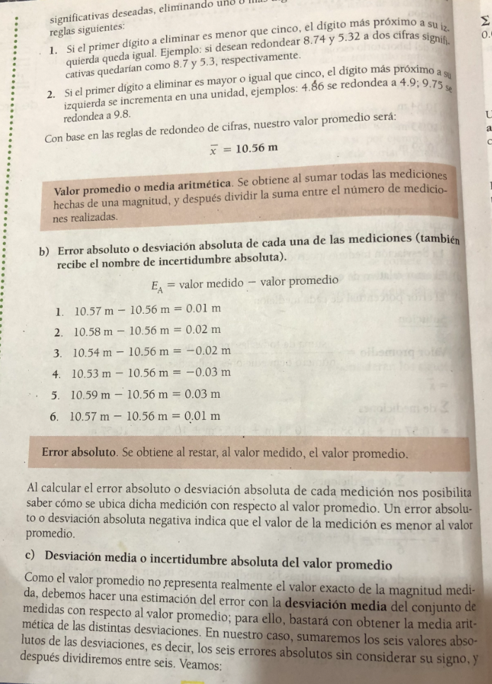 FÍSICA 1: CLASES Y TIPOS DE ERROR EN LA MEDICION