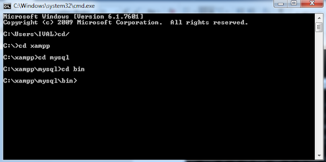 Cara Masuk ke MYSQL melalui XAMPP/CMD - TUTORIAL SPJ