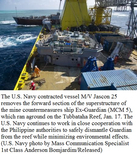 Em Esber Blog 2: USS Guardian grounded at Tubbataha Reef