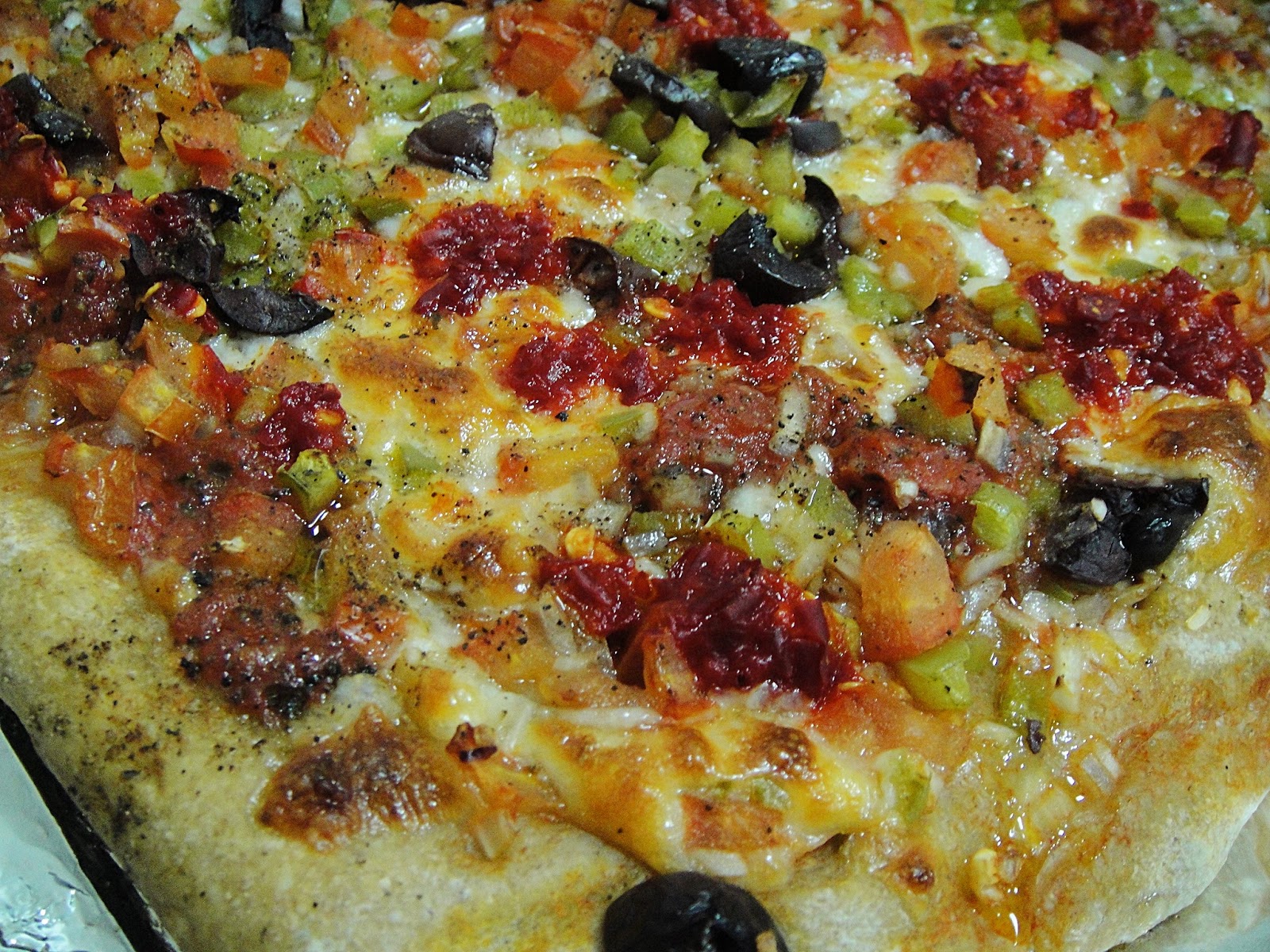 Maryam's Culinary Wonders: 988. Overnight Slab Pizza