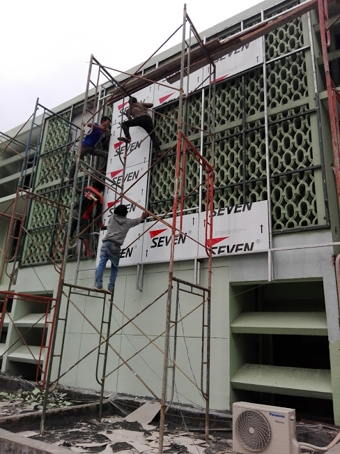4 Langkah mudah dalam memasang ACP (Aluminium Composit Panel)