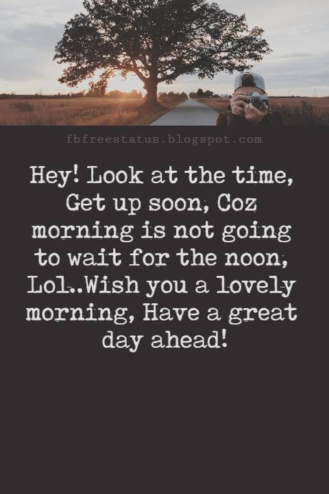 Cute Good Morning Text Messages With Beautiful Morning Images