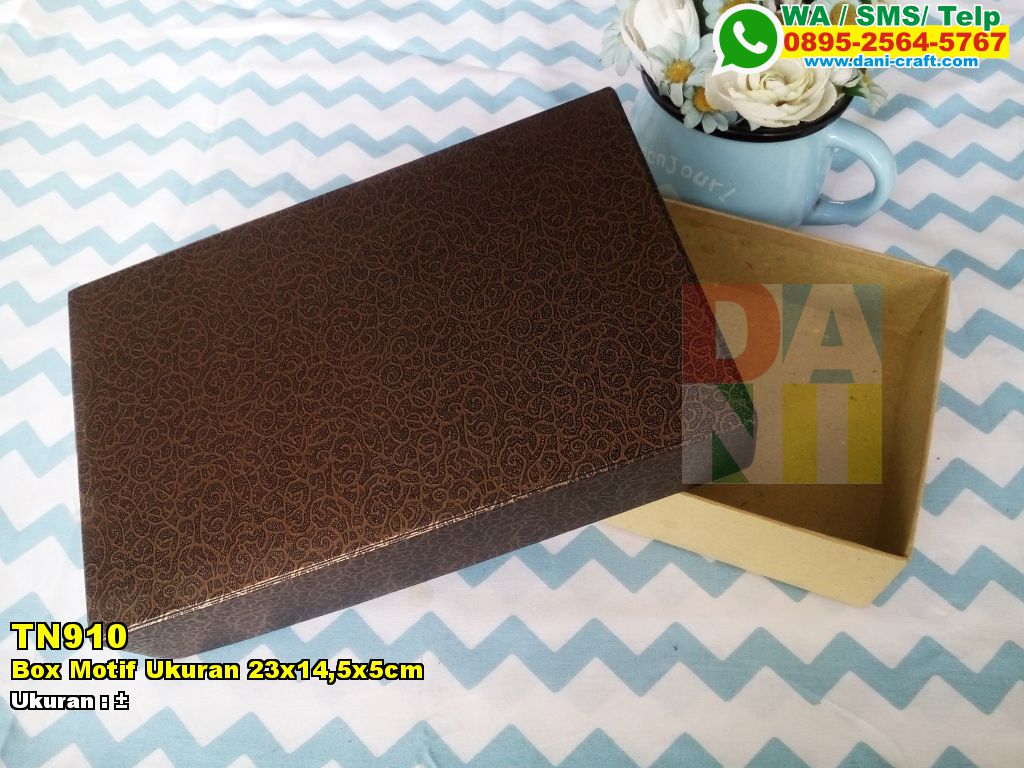 Box Motif Ukuran 23×14,5x5cm | Souvenir Pernikahan