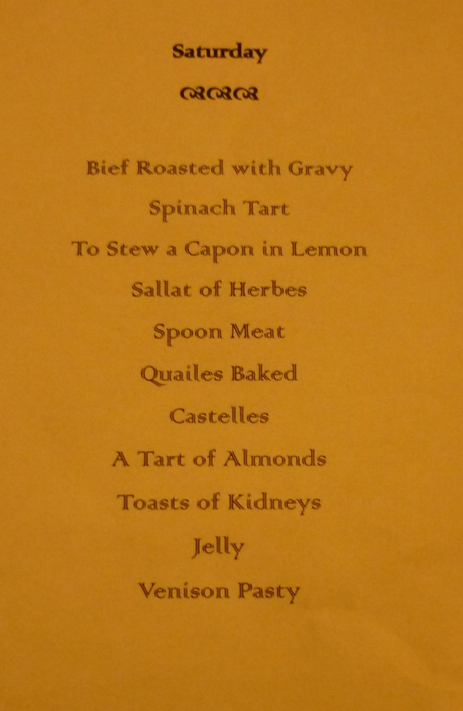 other thoughts: Tudor Dining at Haddon Hall