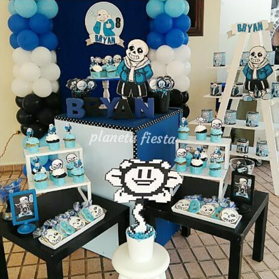 ideas para una fiesta de Undertale
