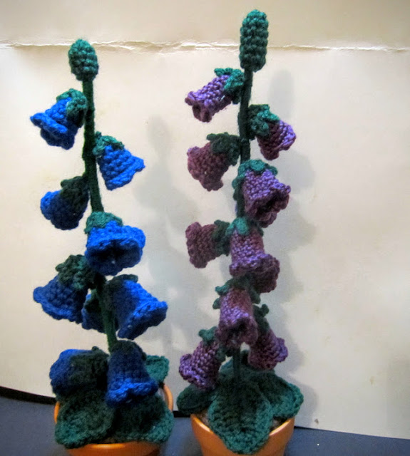 MadebyJody666: Crochet Foxglove Plants